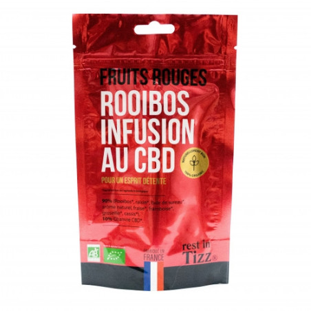 Infusion au CBD Bio Rooibos Fruits Rouges | Tisane CBD | GreenHouse
